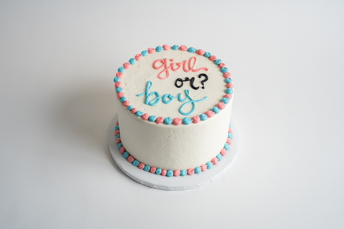 Simple Gender Reveal Cakes 45 Delightful Gender Reveal Cake Ideas To